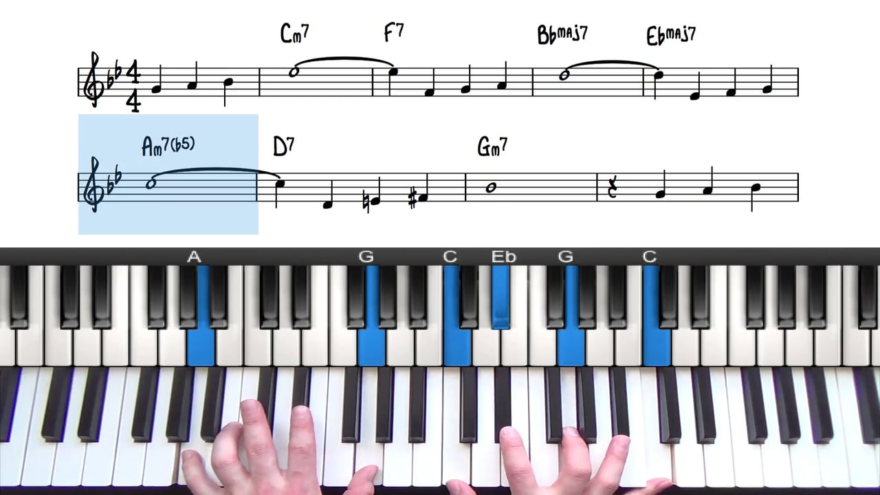 "Autumn Leaves" C Section | Easy Jazz Piano Lessons For Beginners